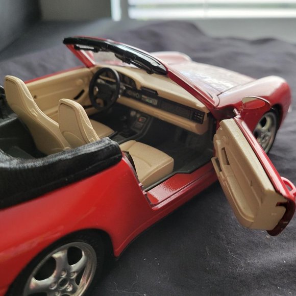 Bburago | Toys | Vintage 993 Porsche Carrera 911 Bburago Red 118 Scale ...